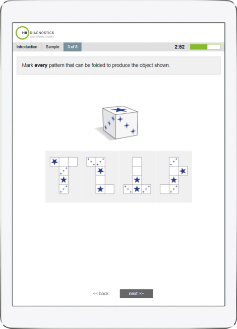 Spatial visualisation ability - SPACE