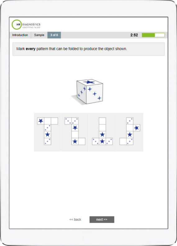 Spatial visualisation ability - SPACE
